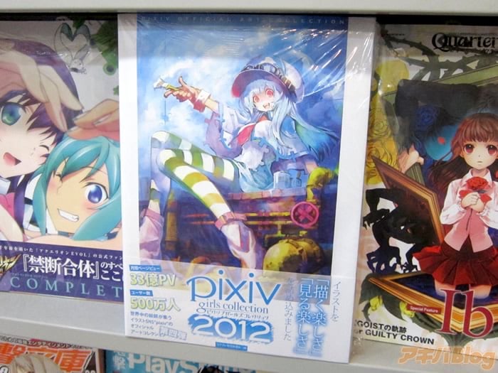 [画像]:COMIC ZIN秋葉原店の「pixiv girls collection 2012」